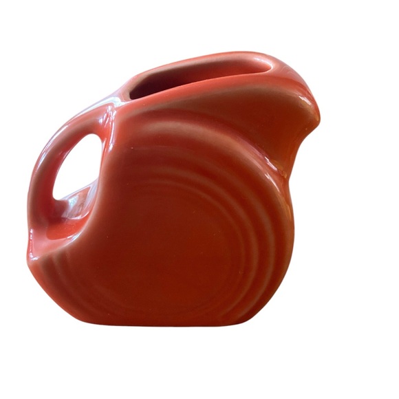 Fiesta | Dining | Fiesta Persimmon Red Vintage Pitcher Creamer Homer ...